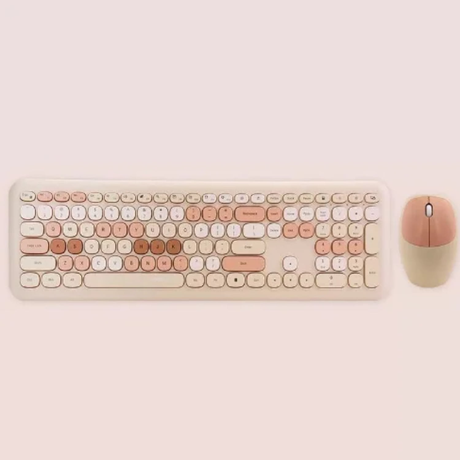 High Performance Compact Ergonomic Wireless Keyboard And Mouse Combo With 24g Technology For
