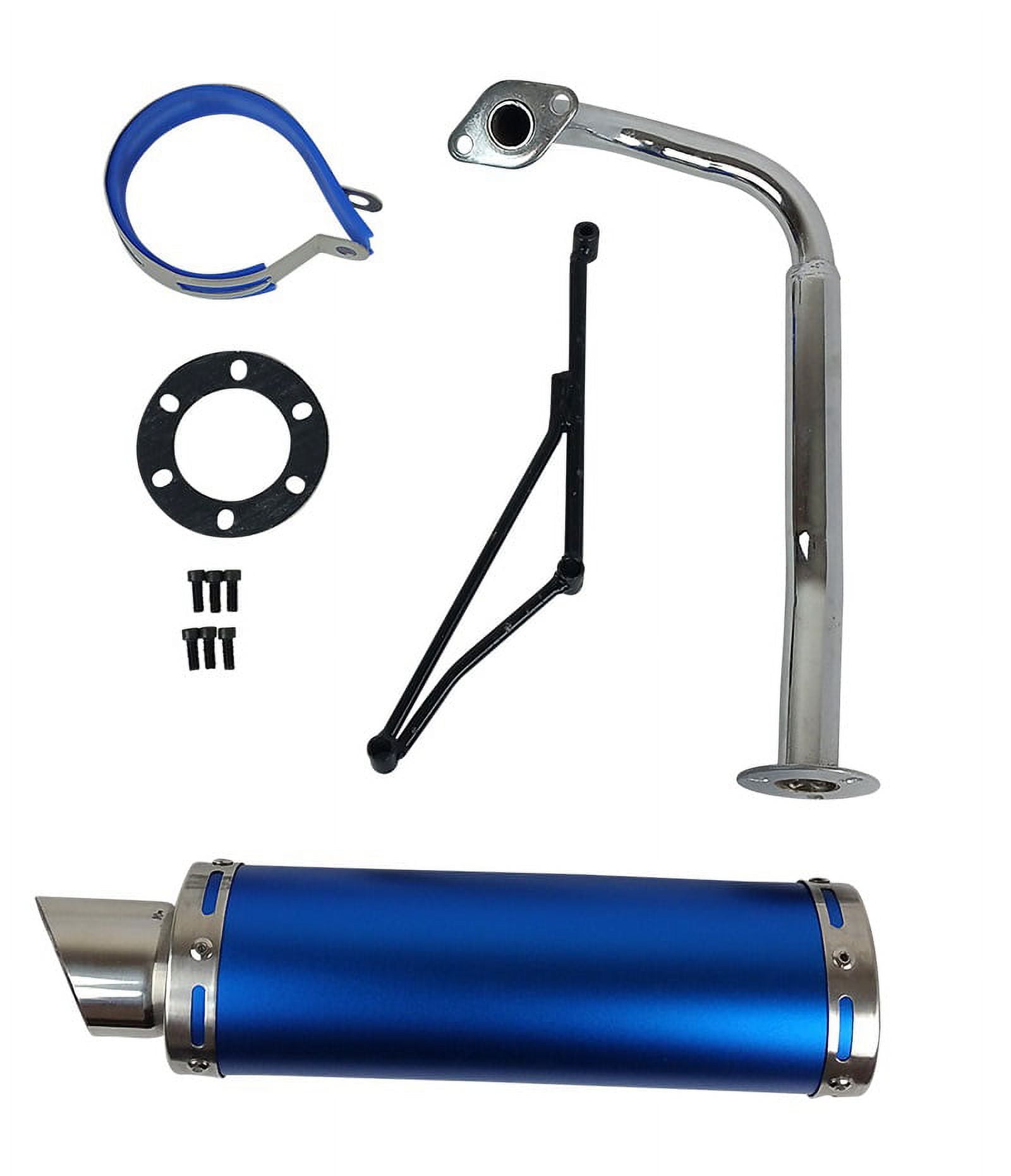 High Performance Exhaust System Muffler for GY6 50cc Scooter Moped ...