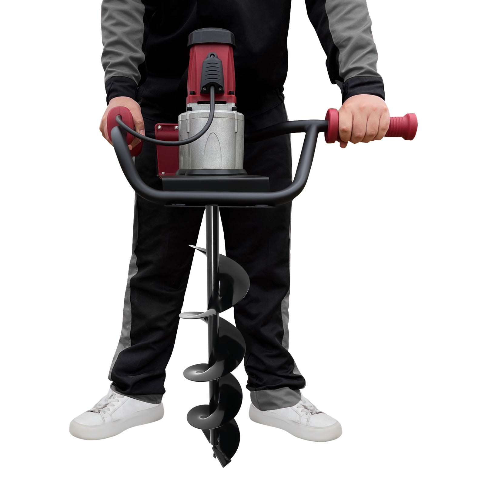 High-Performance Gas Powered Post Hole Digger with Adjustable Speed, 2 ...