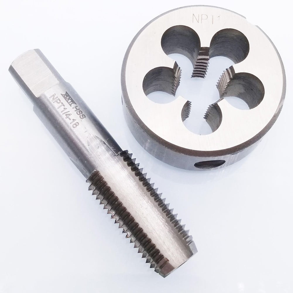 High Performance HSS 1/4 18 NPT Tap & Die Combination 38mm Outer ...