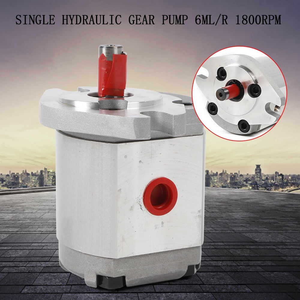 High-Performance Hydraulic Gear Pump – Aluminum Alloy Shell, SAE Flange ...