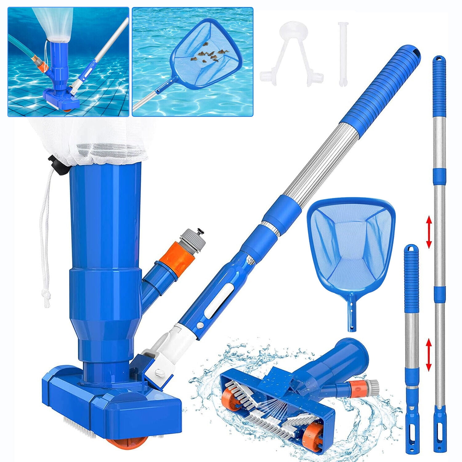 High Performance Jet Vacuum Cleaner, Portable Pool Vacuum Cleaner, No ...
