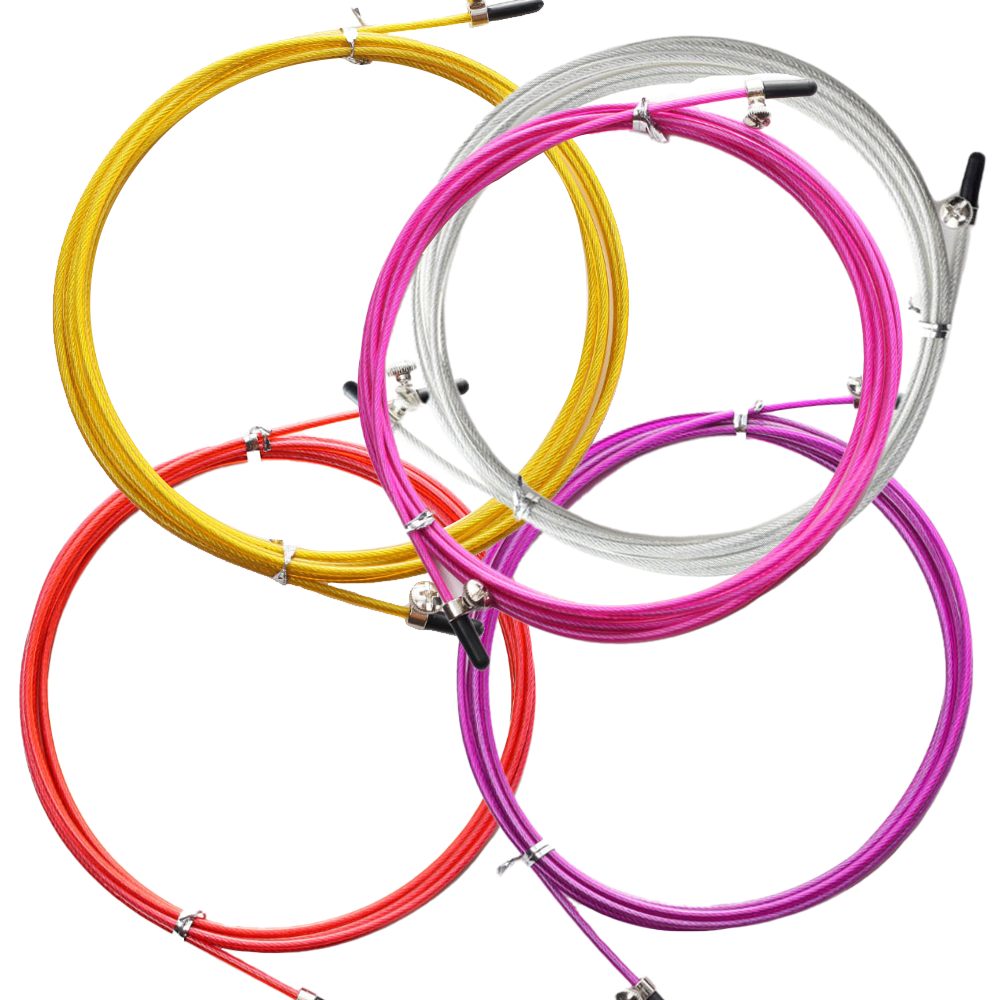 "High-Performance Jump Rope Replacement Cables, 5 Stainless Steel Wires ...