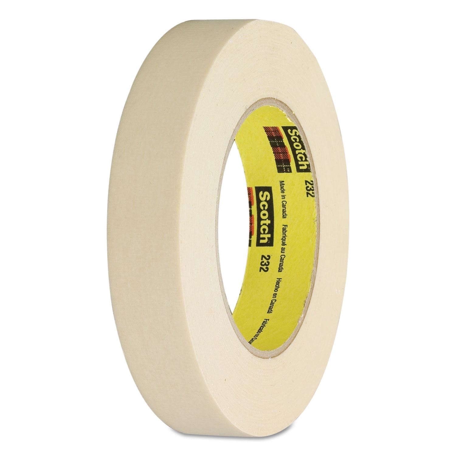 High-Performance Masking Tape 232, 3" Core, 18 Mm X 55 M, Tan | Bundle ...