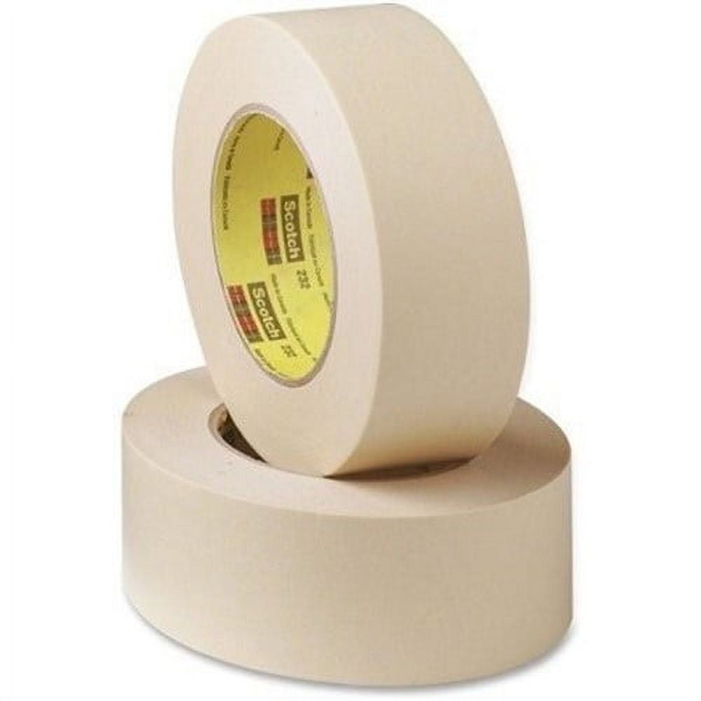 High-Performance Masking Tape 232, 3" Core, 48 Mm X 55 M, Tan | Bundle ...
