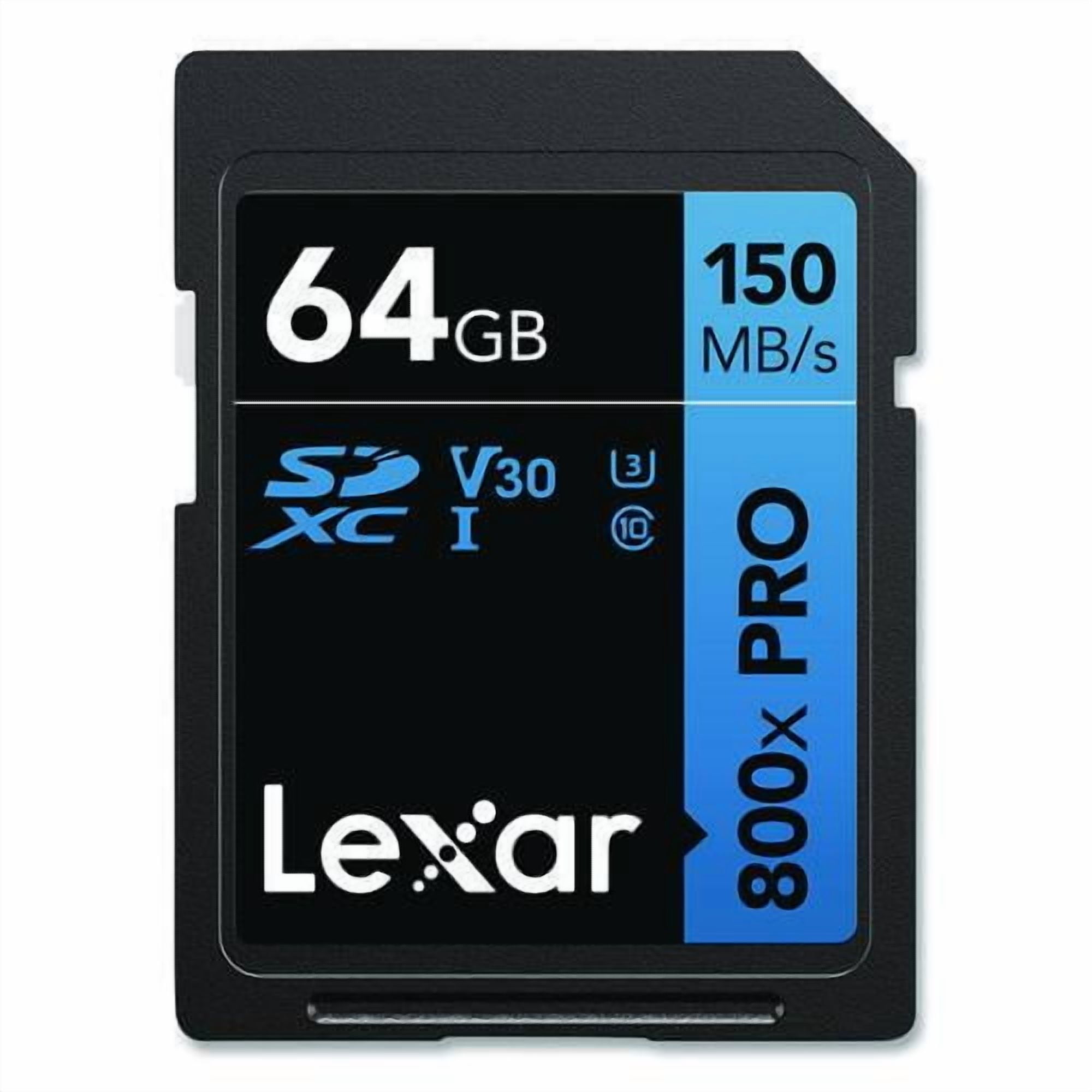 High-Performance PRO BLUE Series SDXC Memory Card, UHS-I V30 U1 Class ...