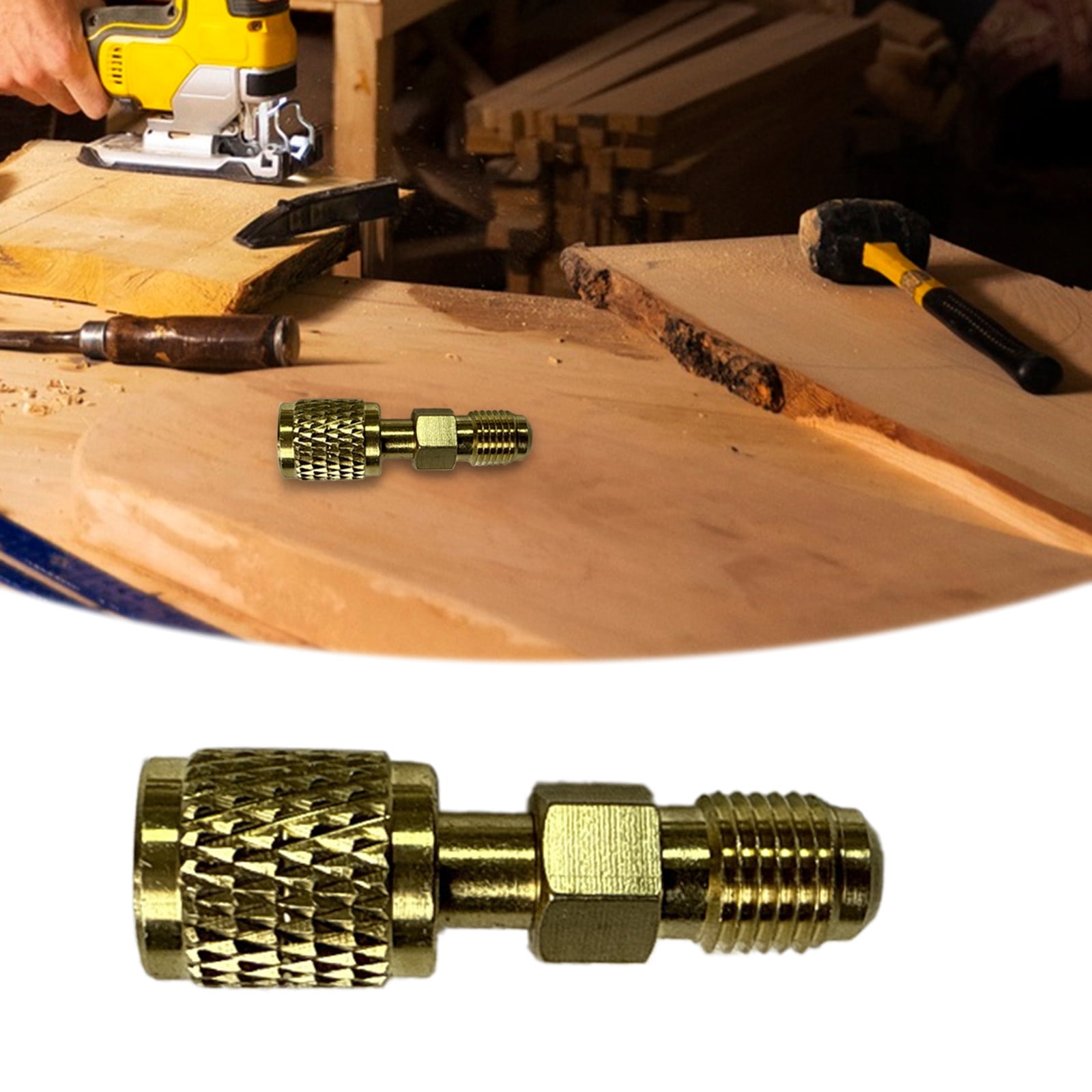 High-Performance Quick Coupler and Adapter for HVAC Systems Brass ...