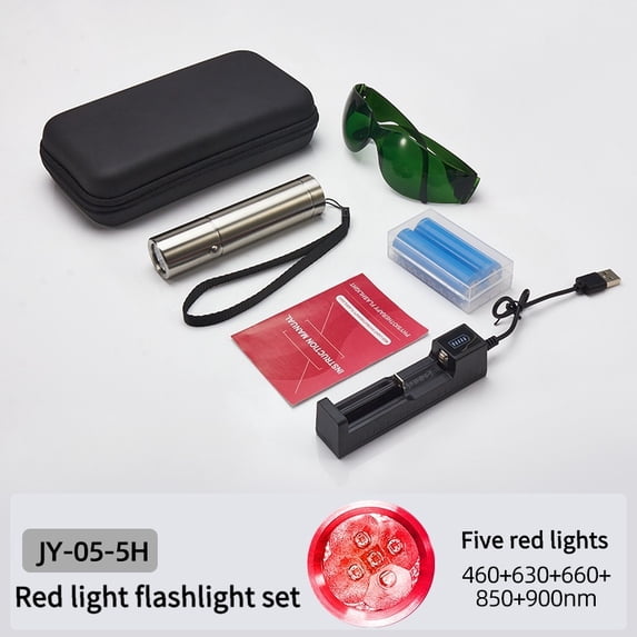 High-Performance Red Light Flashlight Infrared & Red Light Portable ...