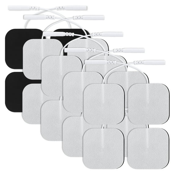 20PCS TENS Unit Electrode Pads, 5x5cm Dimension with 2mm Aperture, TENS ...
