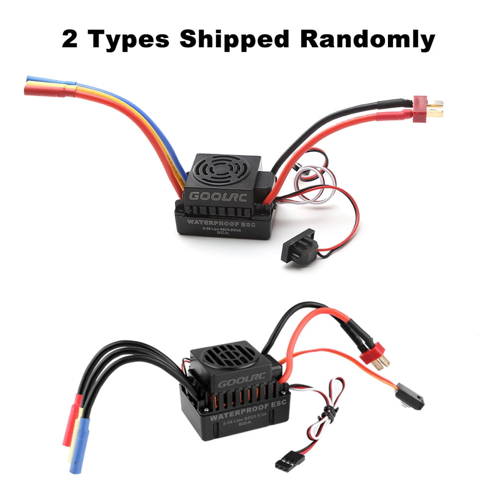 High Performance Waterproof Brushless Motor and ESC Combo Set for RC ...