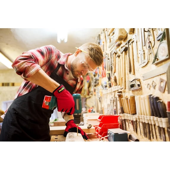 High Performance Work Gloves For Men(12 Pairs Pack), High Dexterity ...