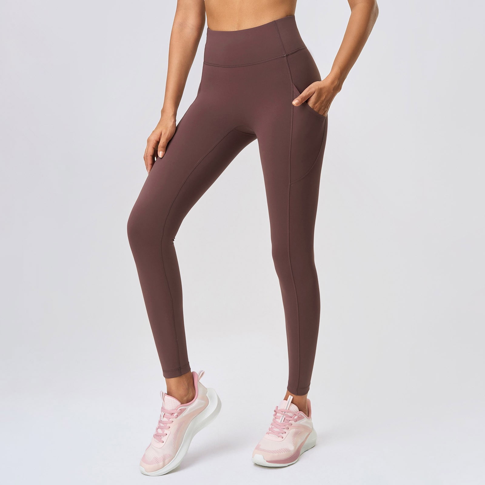High Performance Yoga Pants With Side Pockets For Active And Fitness ...