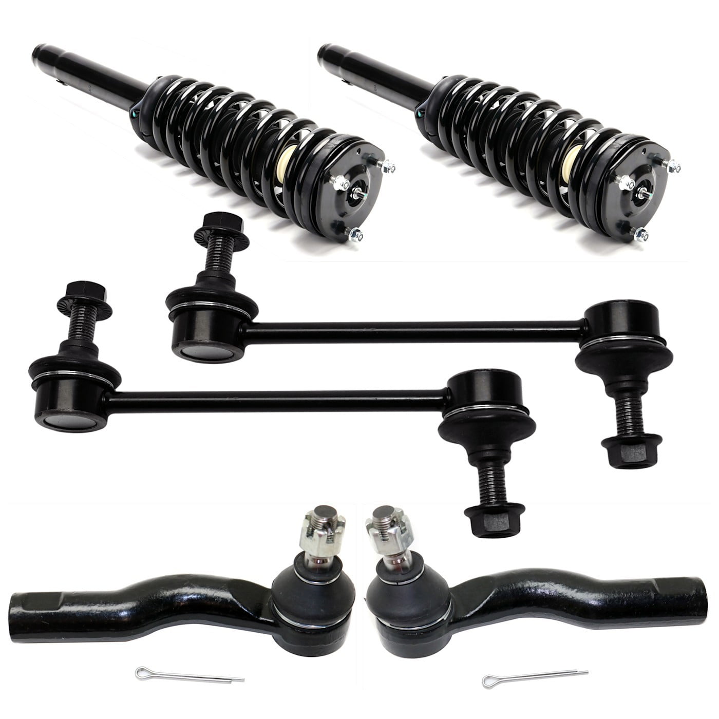 High-Performance y Loaded Strut Kit for Ford for Fusion - (2) Shock ...