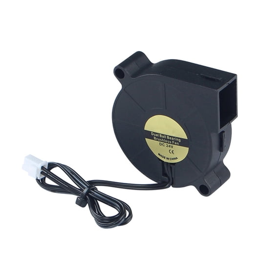 5015 24V Double Ball Bearing Blower Fan Fast Speed Cooling Quiet ...