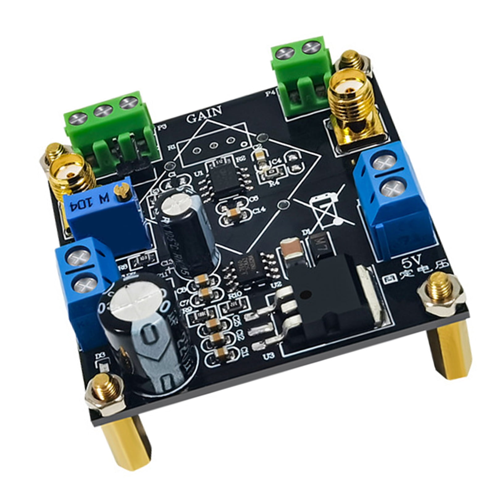 High Performances Instrumentation Amplifiers Module For Low Voltages ...