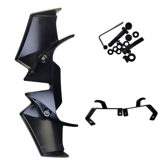 High Performances Motorcycle Spoiler Wing Aerodynamic ABS Wing Set for ...