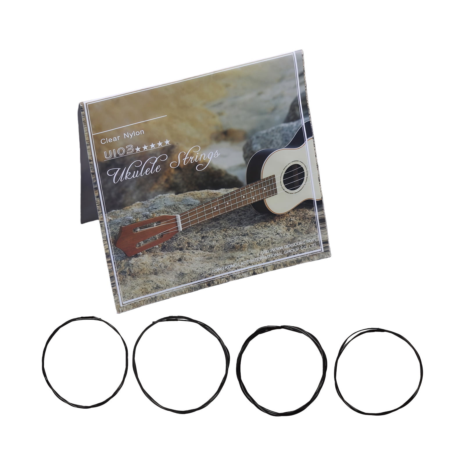 High Performances Ukulele Strings Nylon Texture Ensuring Clear Sound ...