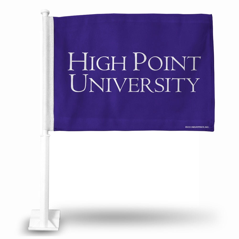 High Point University Panthers 11X14 Window Mount 2-Sided Car Flag ...