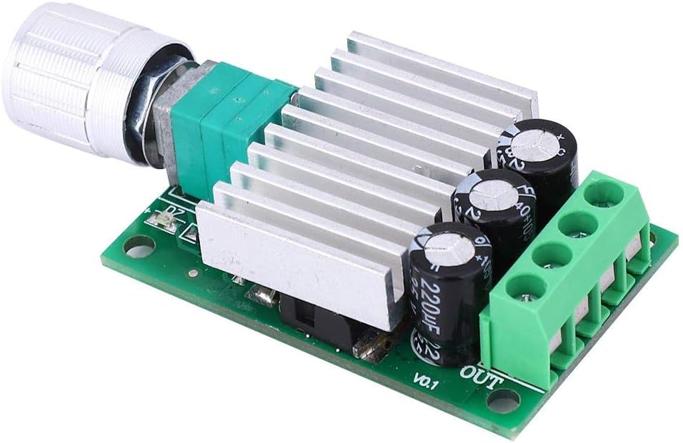 High-Power, Adjustable Voltage Regulator for 12-30V Motors 10A PWM ...