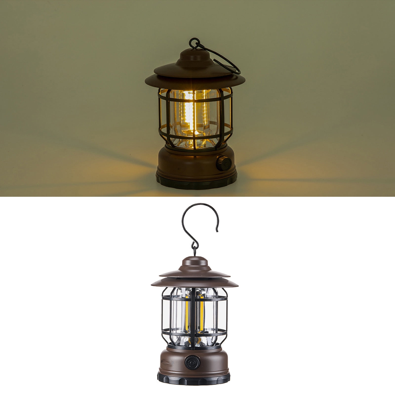 High Power Camping Lantern | 400 Lumens Rechargeable LED Lantern | 24h ...