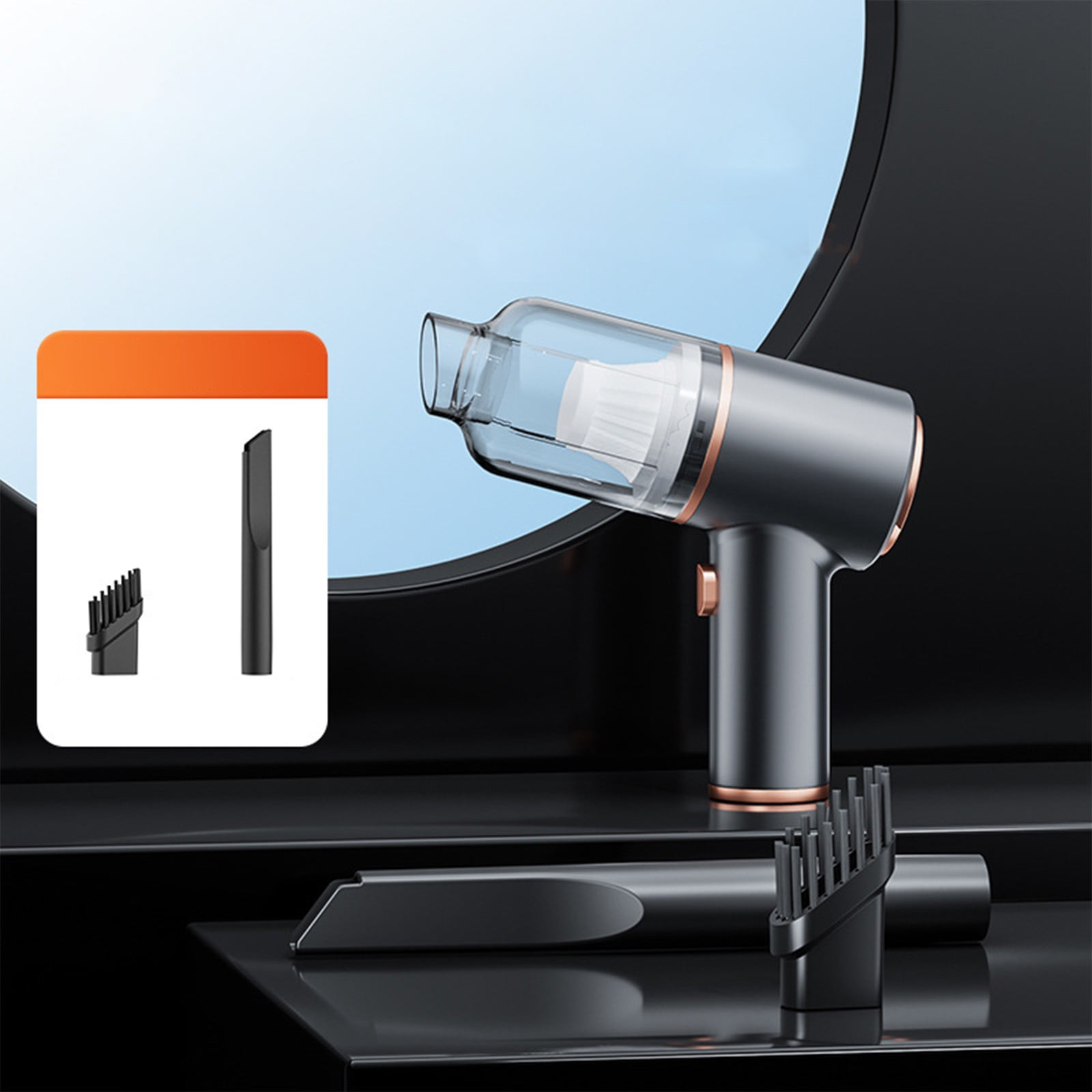 High Power Car Vacuum, Portable Handheld Cleaner, 800w Motor, 2-in-1 ...