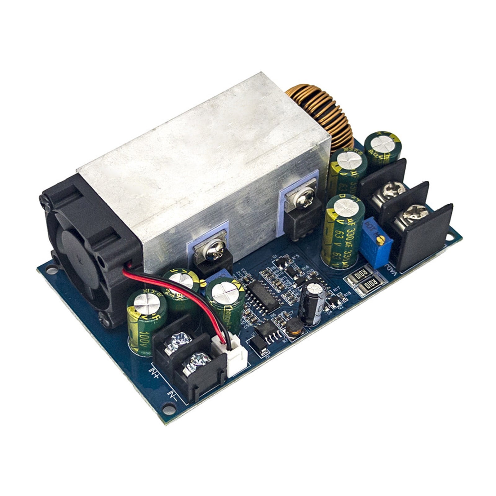 High Power Converter 600W 25A Step Down Constant Current Power Supply Module 12-75V to 2.5-50V ...