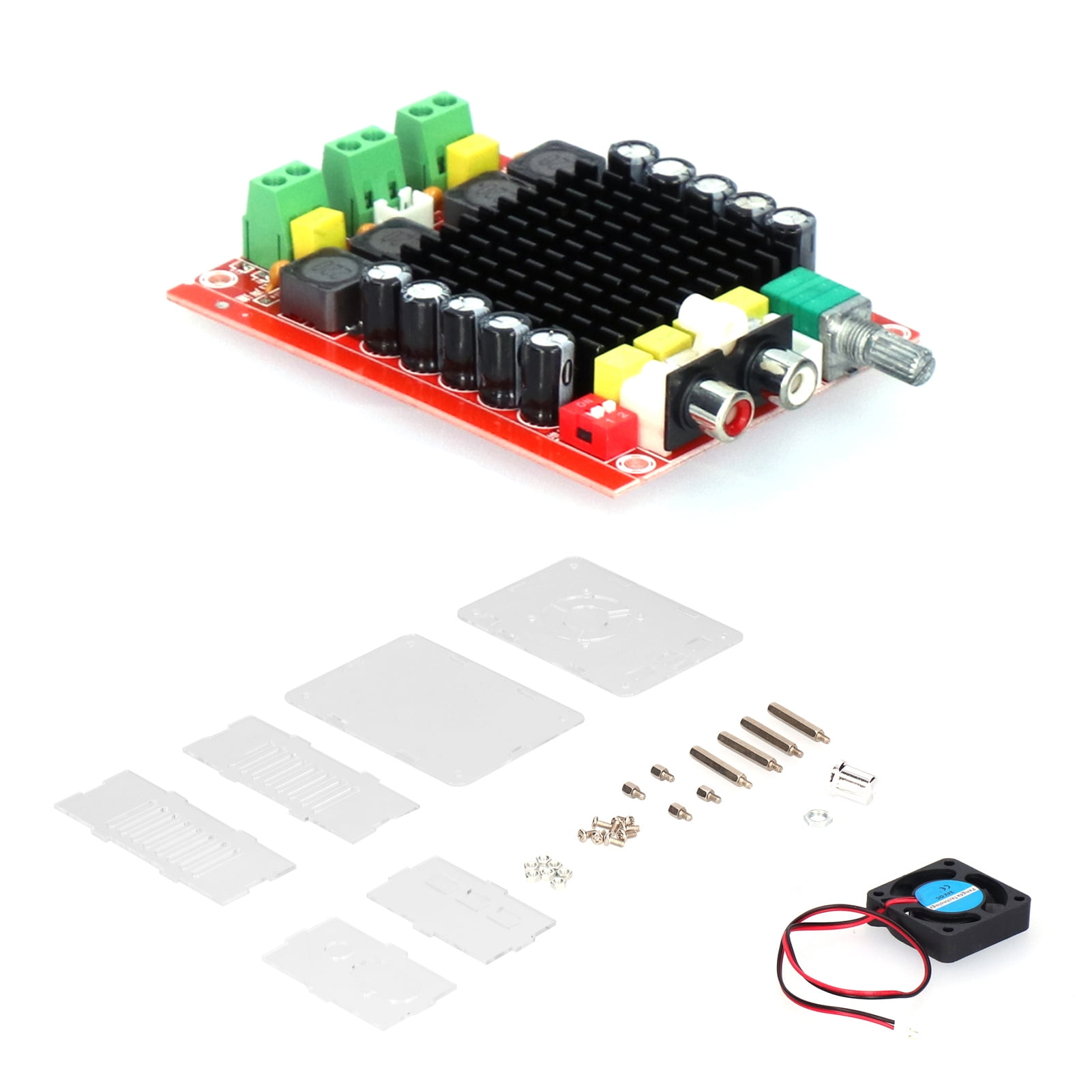 High Power Digital Audio Amplifier Board, TDA7498 Chip, XH-A101 with ...