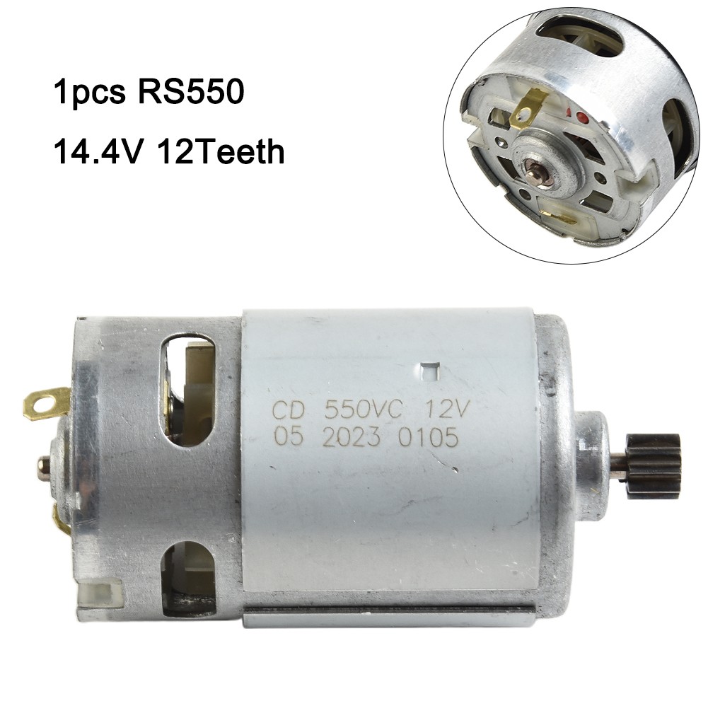 High Power Drill Motor 10.8/12/14.4V Hand Electric Drill Motor 9 Teeth ...