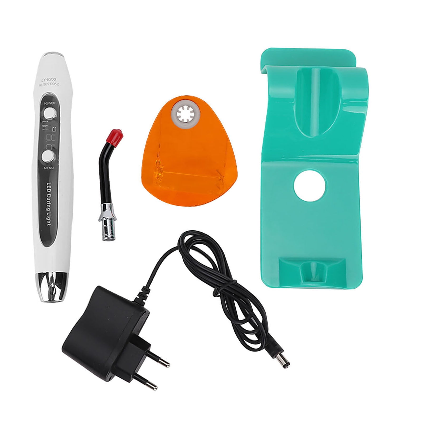 High-Power LED Dental Curing Light for Tooth Care, 1200-2000mW, 100 ...