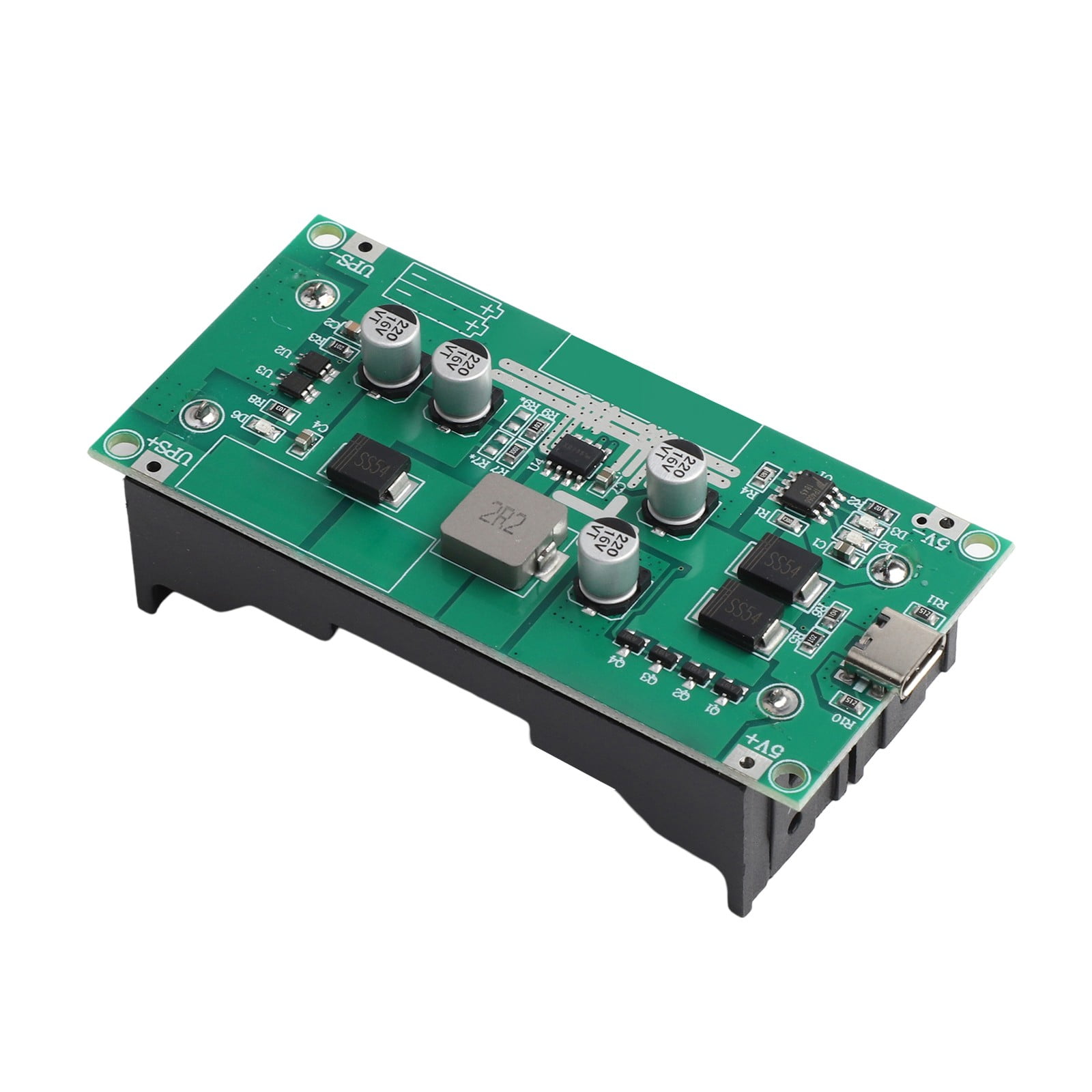 High Power Lithium Battery Boost Module: 5V/9V/12V Ups With Protection ...
