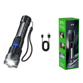 SKYFIRE LED flashlight High lumen, super bright rechargeable flashlight ...
