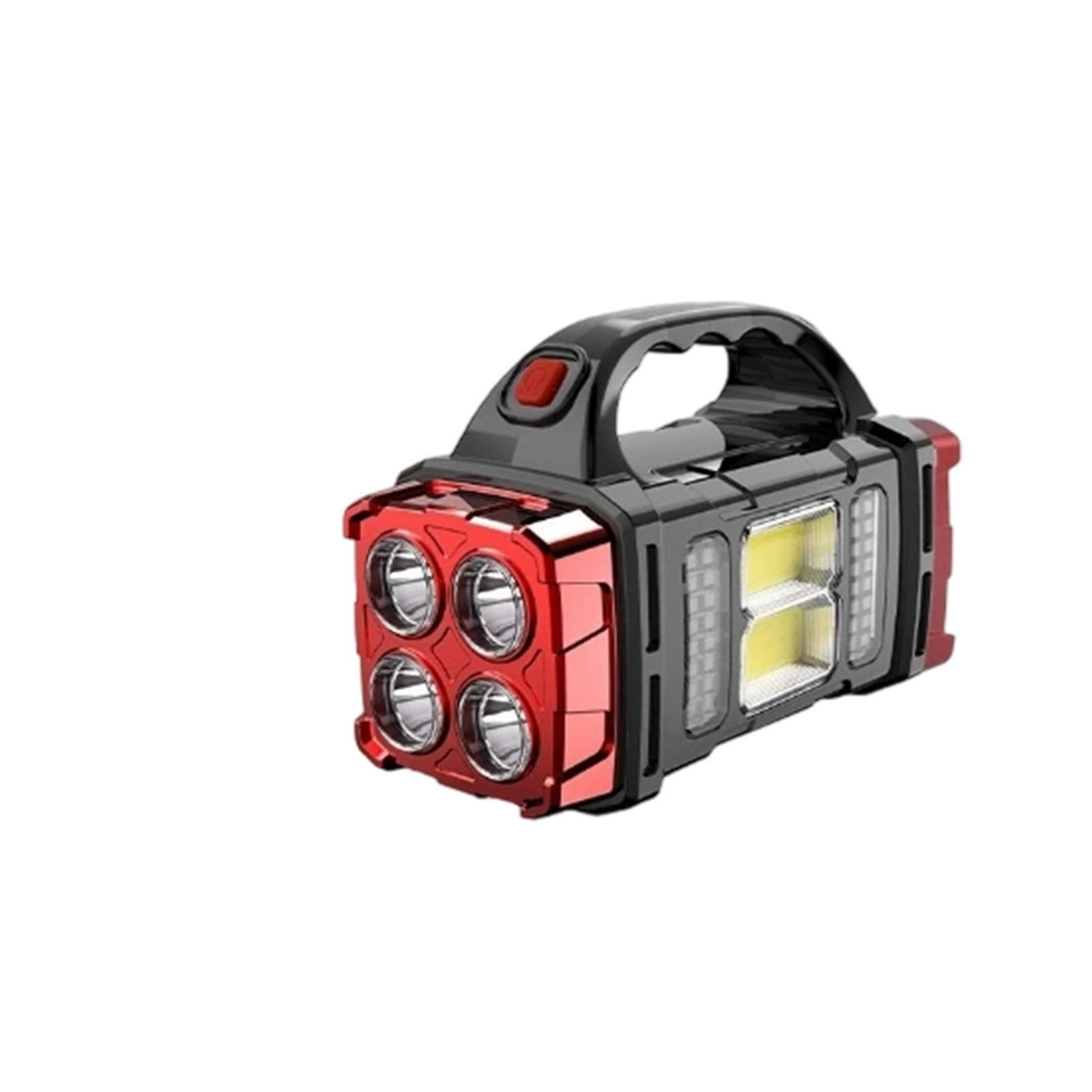 High Power Solar Rechargeable Portable Hand Light with USB Charging ...