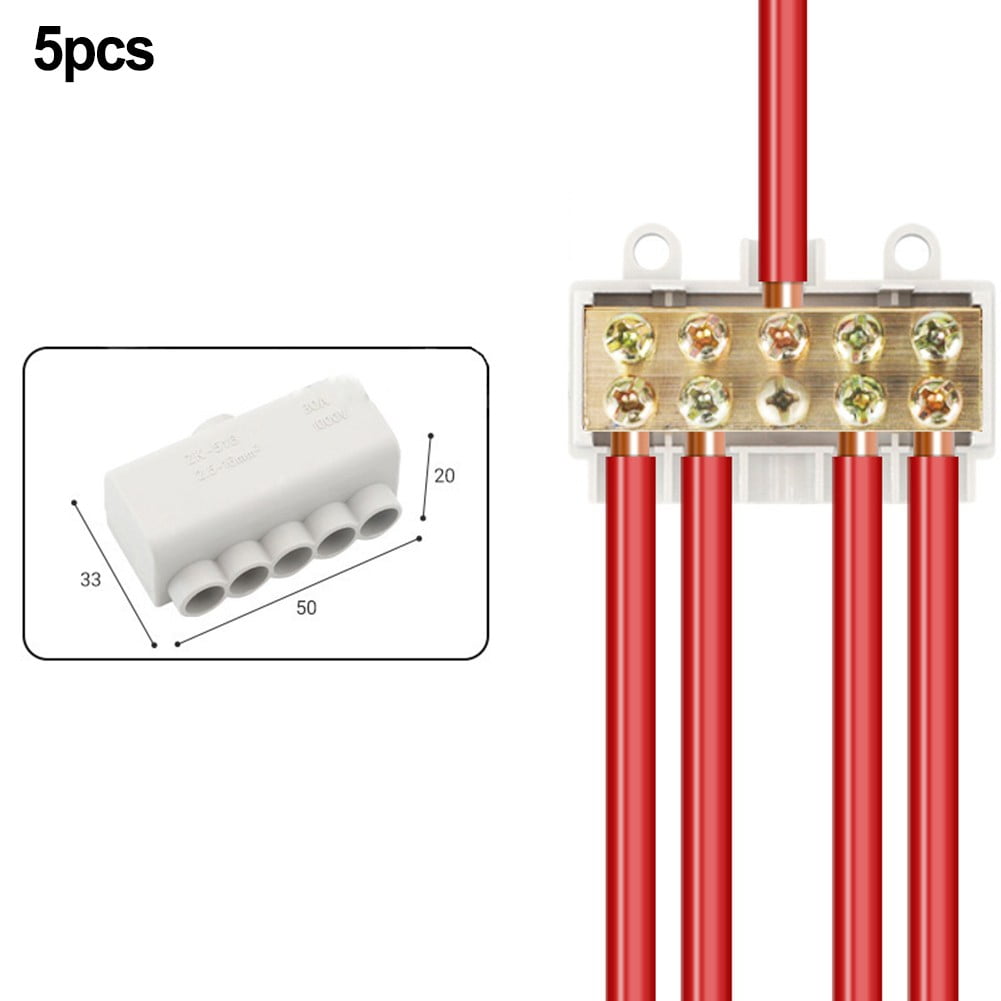 High Power T-Shaped Splitter Quick Connector 80A 1000V Brass Abs ...