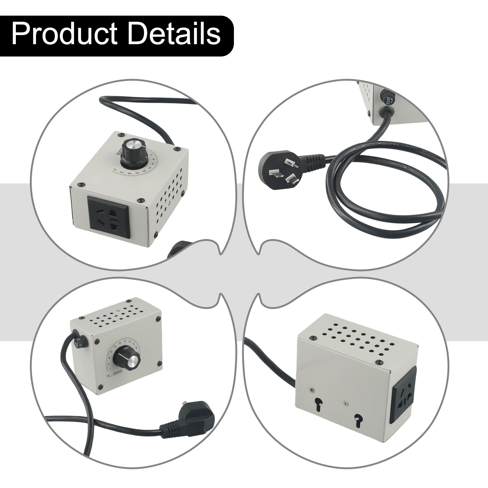 High-Power Thyristor Voltage Regulator With Flame-Retardant Insulation ...