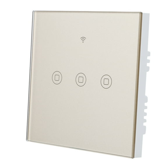 High Power Wifi Smart Sensor Switch Controller Glass Panel 100-240V(3 ...