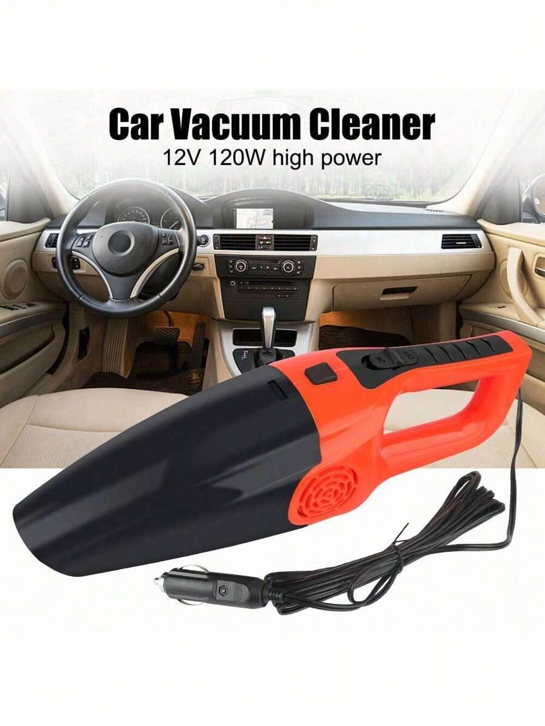 High-Powered Wet/Dry Vacuum Cleaner For Car Use - Powerful Suction ...