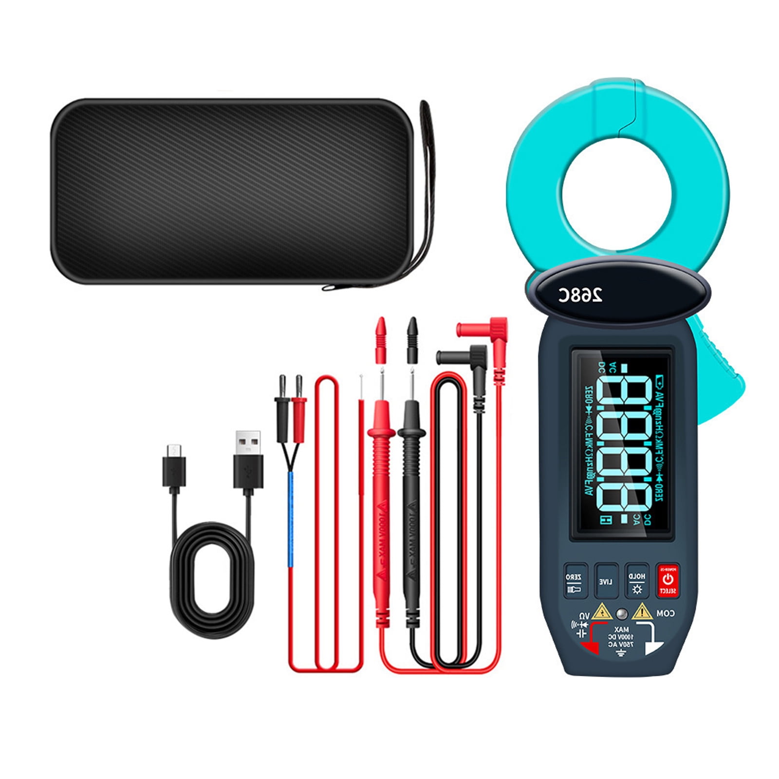 High Precise Clamp Meter Electrical Measure Tool For Accurate Leakage ...