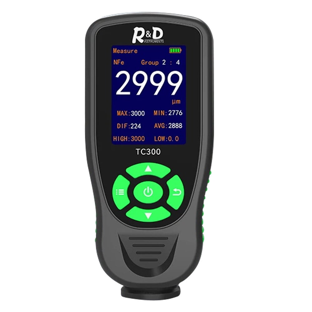 High Precise Thickness Gauge LCD Digital Automobile Film Thickness ...