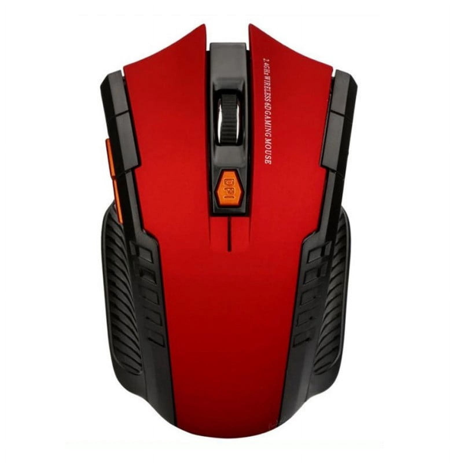 High-Precision 2.4Ghz Wireless Gaming Mouse With 6 Buttons 1600Dpi USB ...