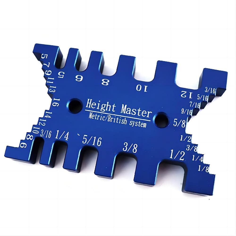 High Precision Aluminum Dovetail Jig Metric and Imperial Tenon Caliper ...