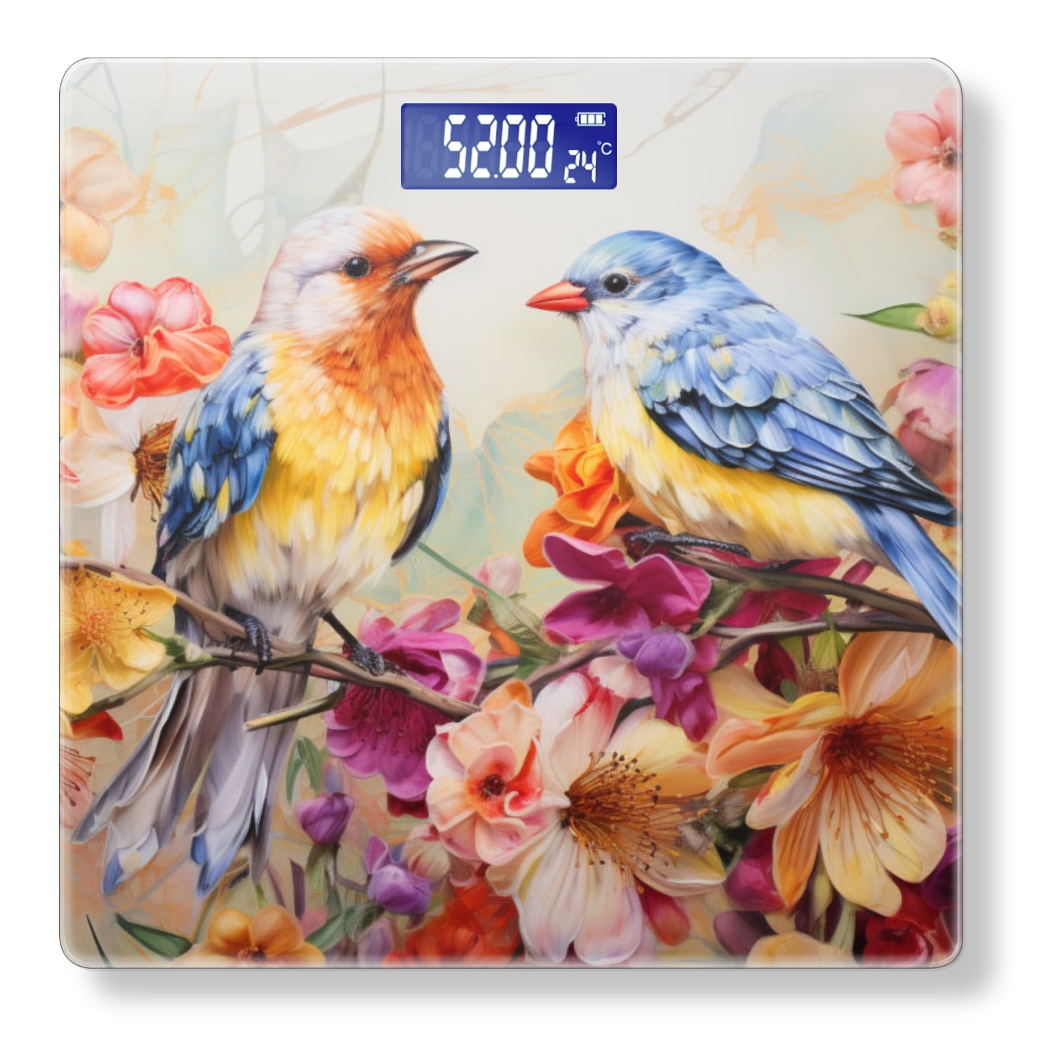 Bathroom Scale, Highly Accurate Digital Body Scale,Precisely Measures ...