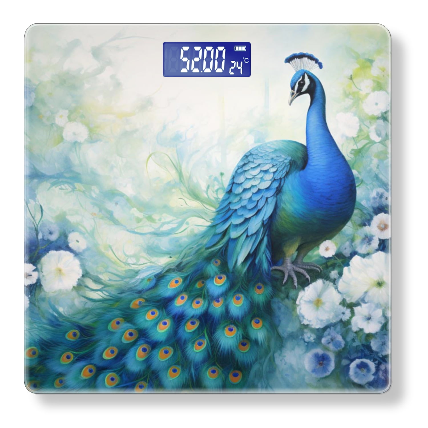 Bathroom Scale, Highly Accurate Digital Body Scale,Precisely Measures ...