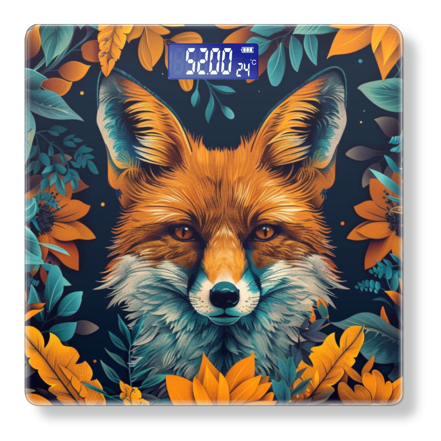 High Precision Body Weight Scale Smart Bathroom Scales with Large LCD ...