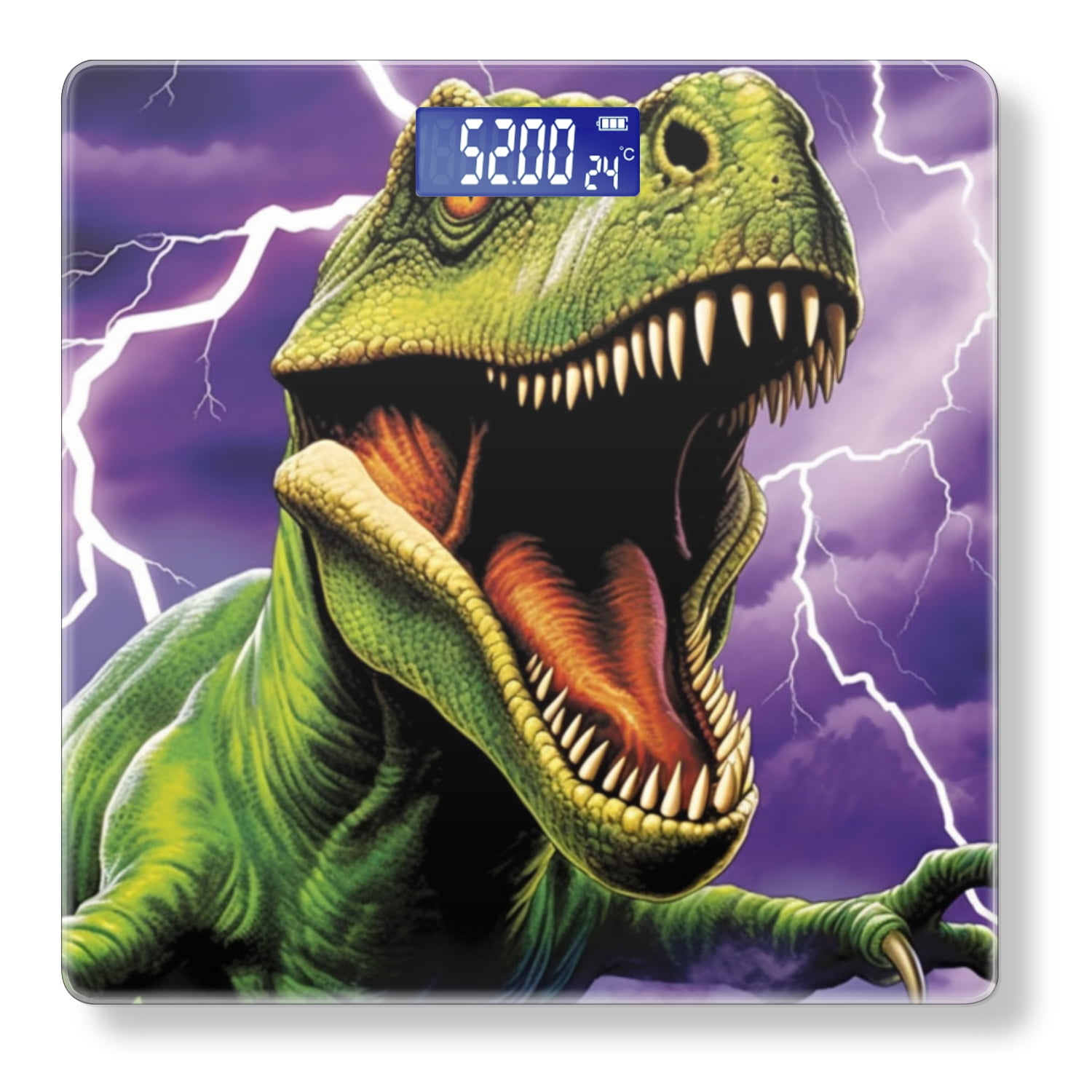 High Precision Body Weight Scale Smart Bathroom Scales with Large LCD ...