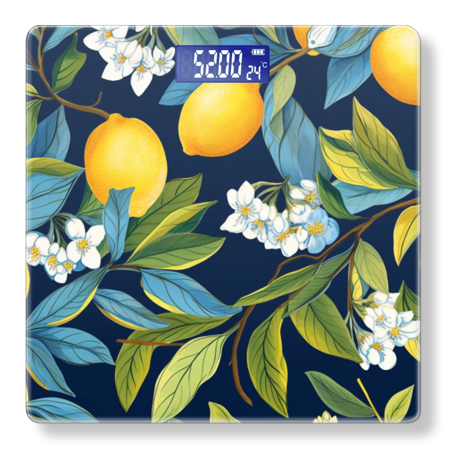 High Precision Body Weight Scale Smart Bathroom Scales with Large LCD ...