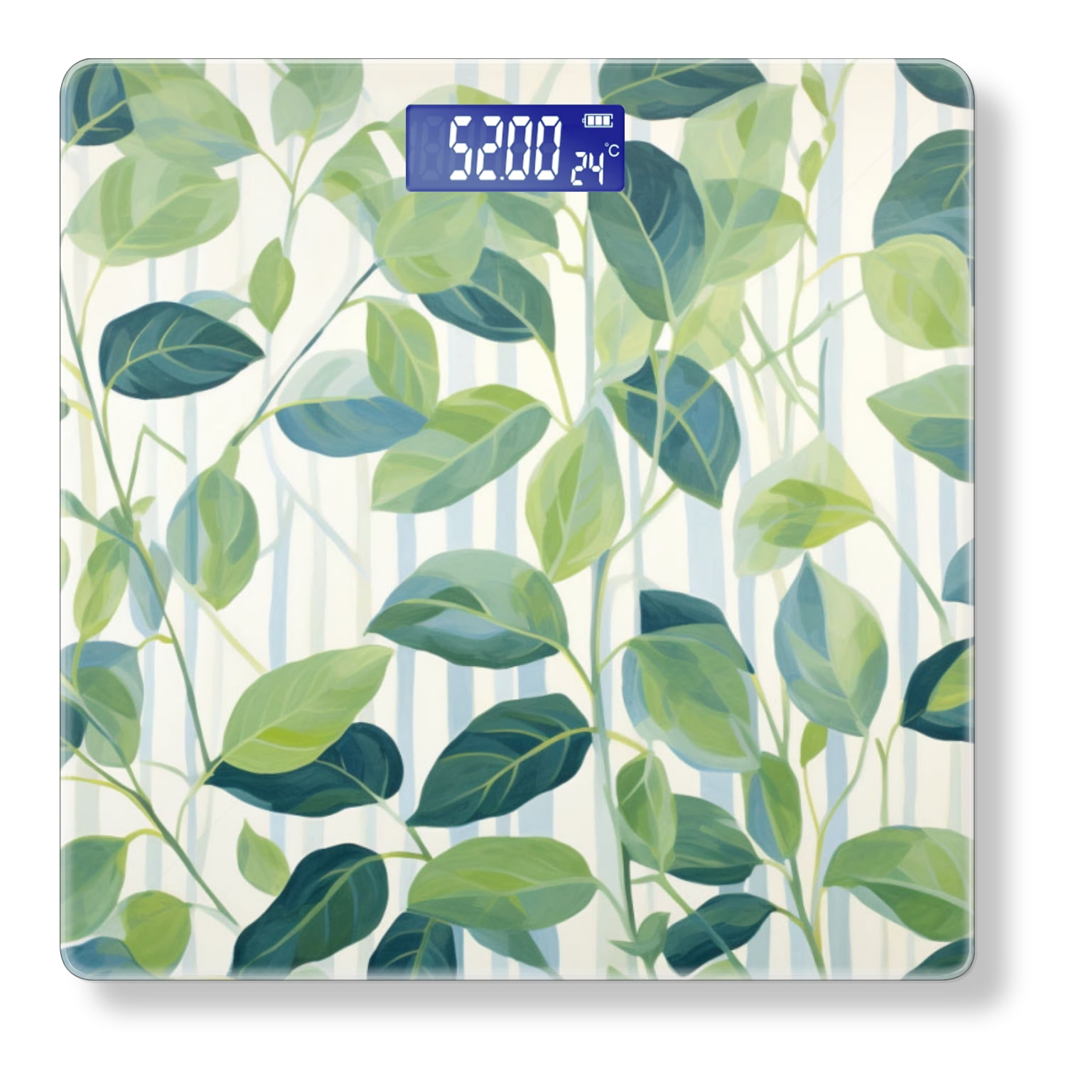 High Precision Body Weight Scale Smart Bathroom Scales with Large LCD ...