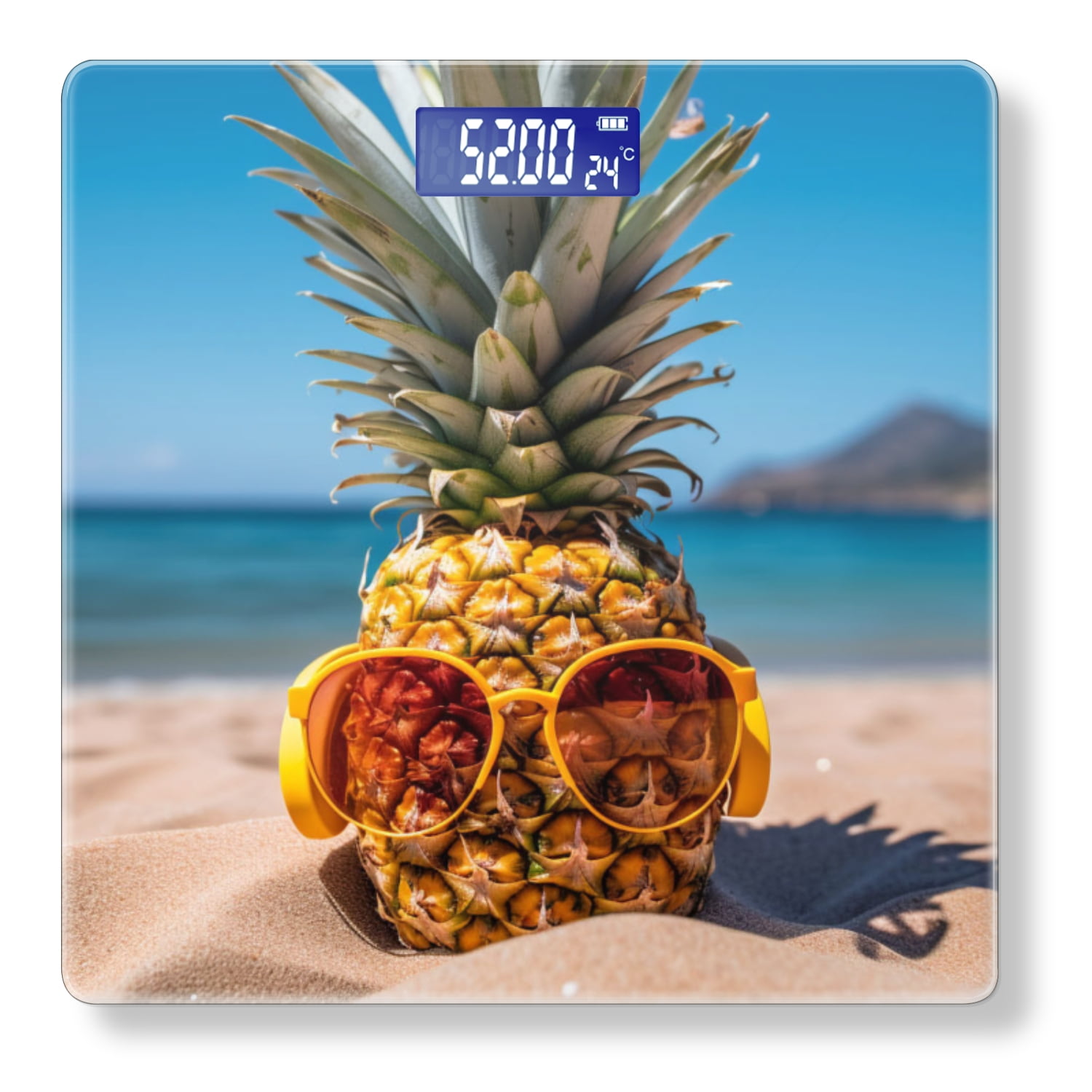 Bathroom Scale, Highly Accurate Digital Body Scale,Precisely Measures ...