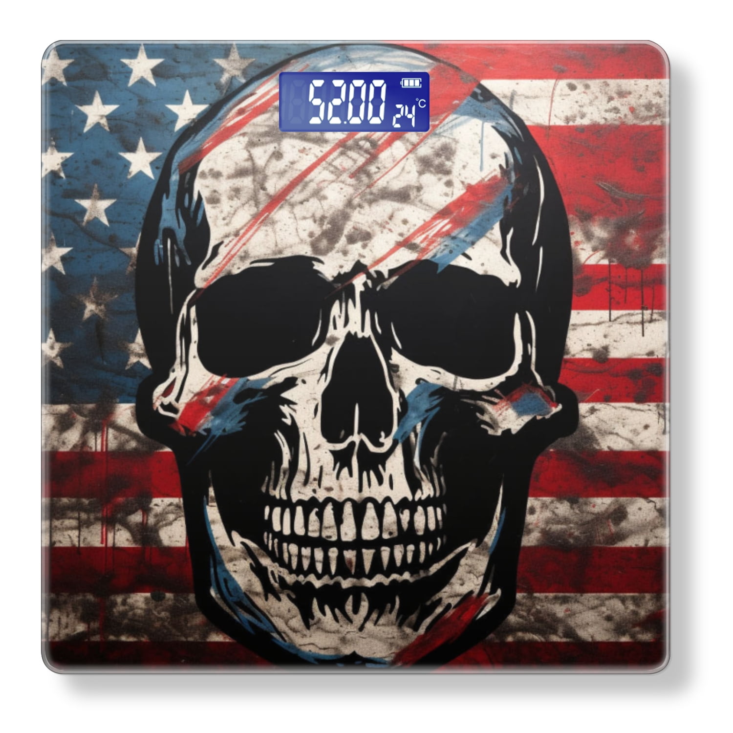 High Precision Body Weight Scale Smart Bathroom Scales with Large LCD ...