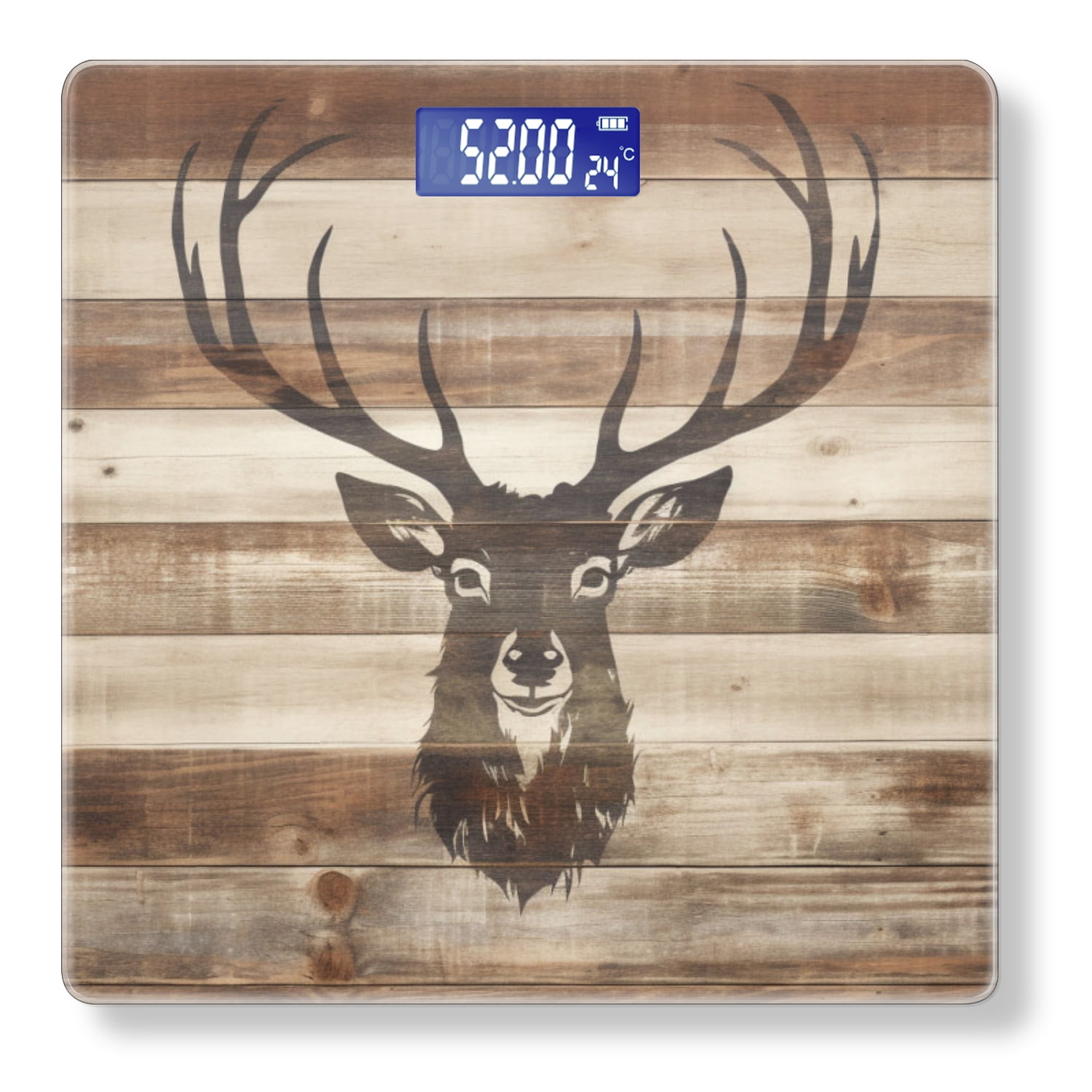 Bathroom Scale, Highly Accurate Digital Body Scale,Precisely Measures ...