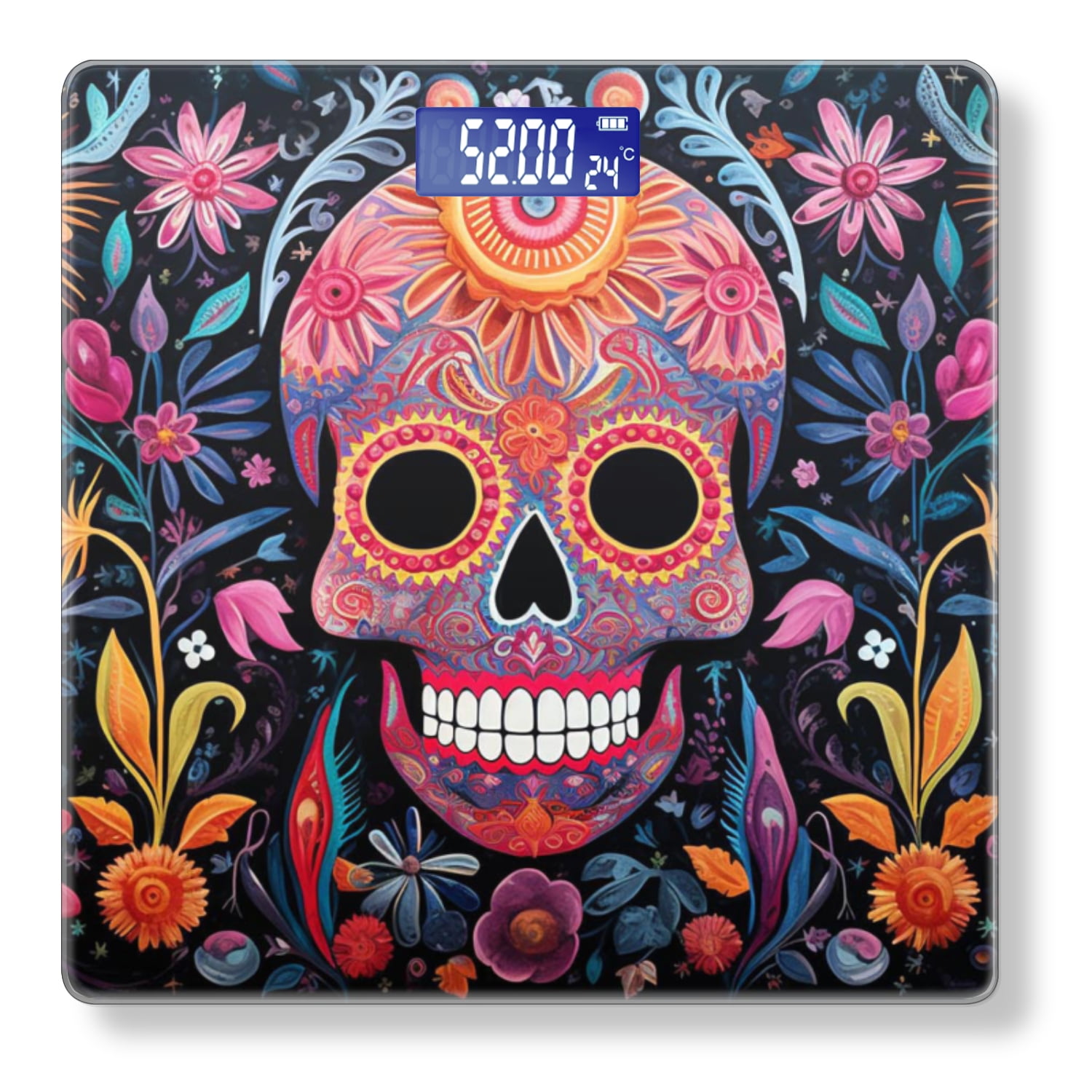 High Precision Body Weight Scale Smart Bathroom Scales with Large LCD ...